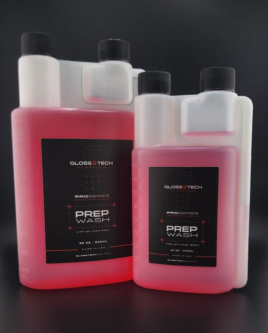 GlossTech ProSeries Prep Wash | Strip Road Grime, Wax, Sealant